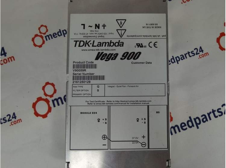 TDK-LAMBDA Vega 900 Power Supply PN V90059R for Siemens Polydoros X-ray