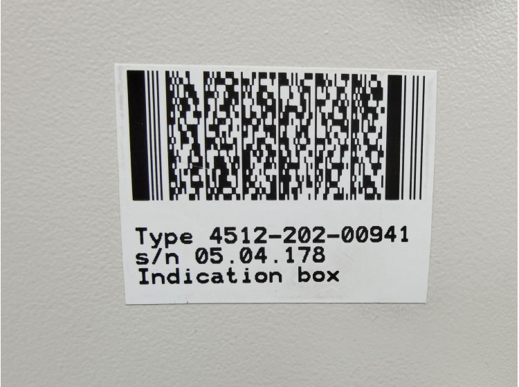 Philips Indication Box PN 451220200941 for Philips Diagnost